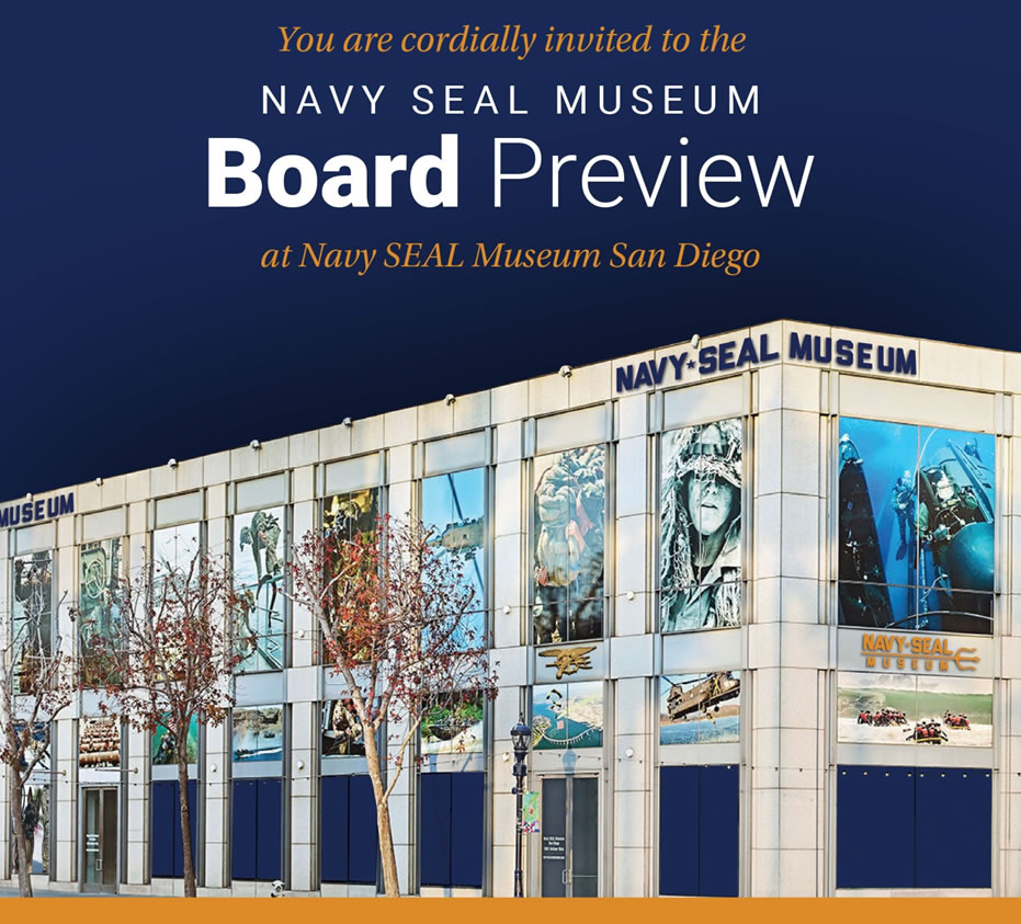 Navy SEAL Museum San Diego Board of Directors Preview Event - The Navy ...
