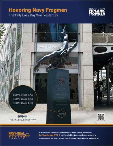 Plank Owner BUD/S Class Fundraising Campaign - The Navy SEAL Museum San ...